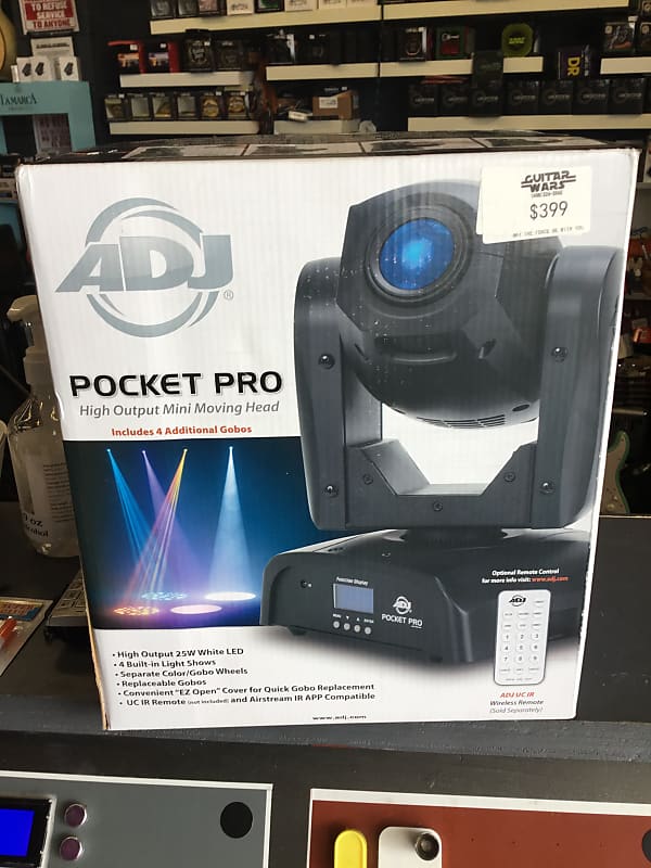 American DJ Pocket Pro Compact LED Moving Head Light | Reverb