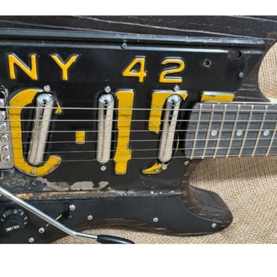 Jacobs Strat Style Hand Made Guitar Barncaster 200 year old | Reverb