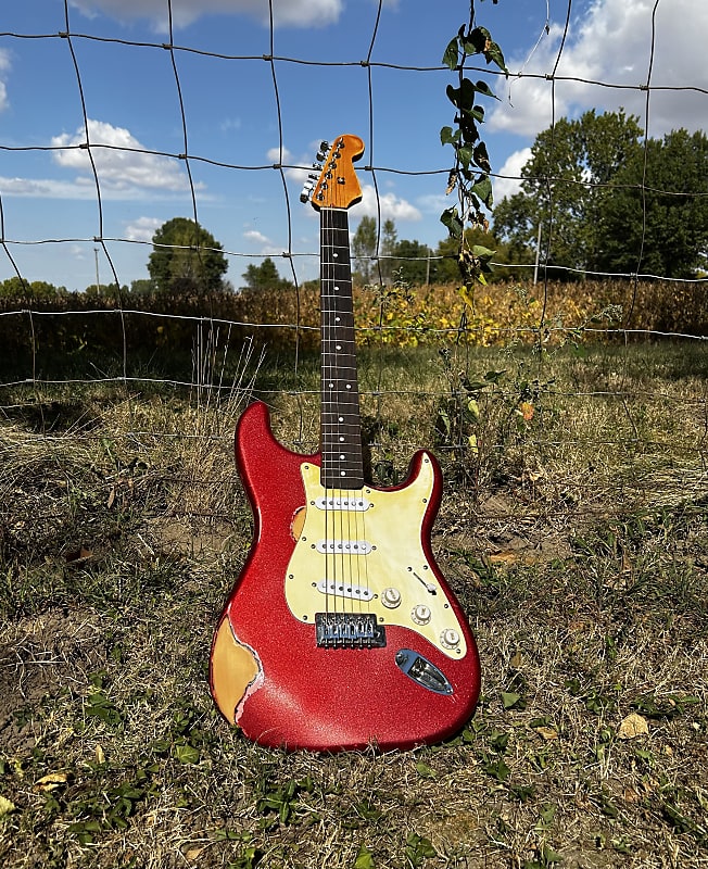 Squier Classic vibe stratocaster refinished in heavy reliced | Reverb