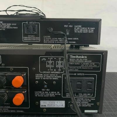 Technics SU-V10X Integrated Amplifier Made In Japan | Reverb Canada
