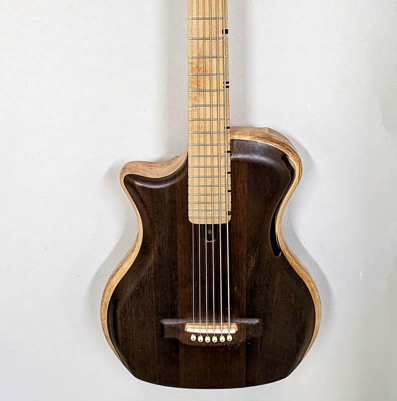 SomethingAwesome. Low30 Short Scale Acoustic Bass VI - Left | Reverb
