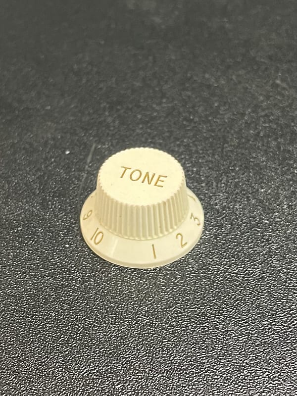 White (faded) Fender Tone Knob | Reverb