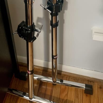 Gibraltar 3 Sided Chrome Drum Set Rack System w/7 Cymbal | Reverb