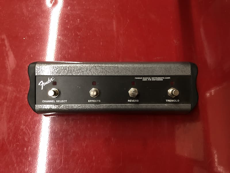 Fender 4 button footwitch for Pro Tube Series | Reverb