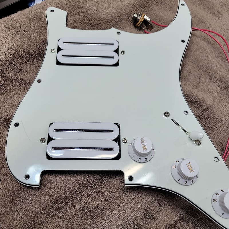 Custom fully loaded pre-assembled pickguard | Reverb