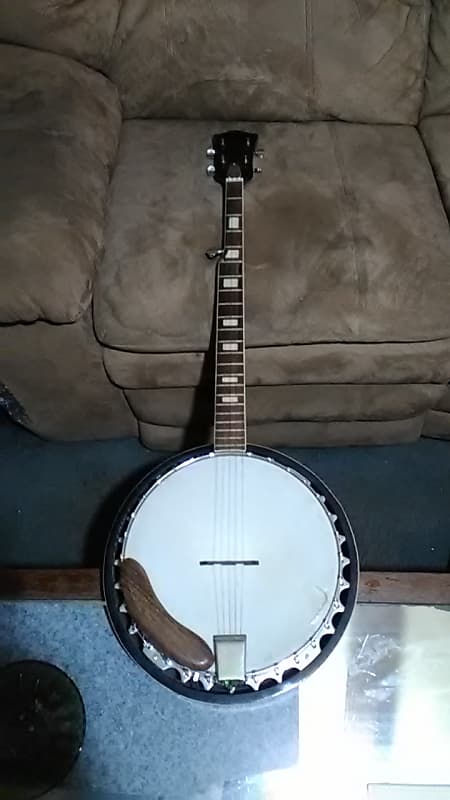 5 String Banjo. Harmony? 1968? Mahogany | Reverb