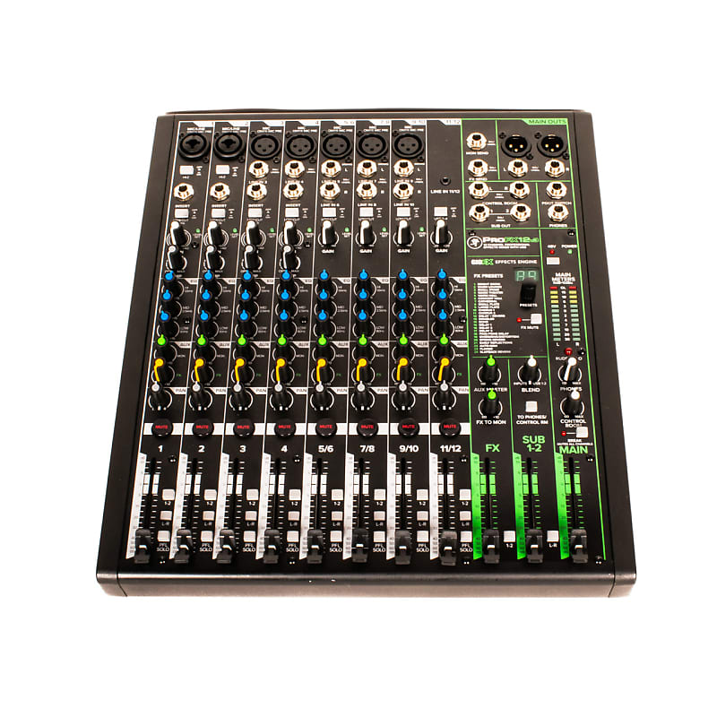 Mackie - ProFX12 V3 - 12 Channel Analog Mixer With Digital | Reverb