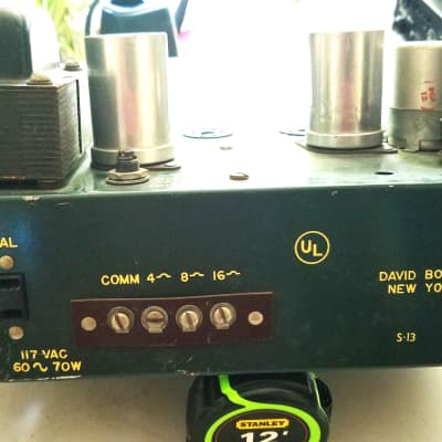 BOGEN CHALLENGER DB10-1 PA TUBE AMPLIFER USED FOR REBUILD OR | Reverb