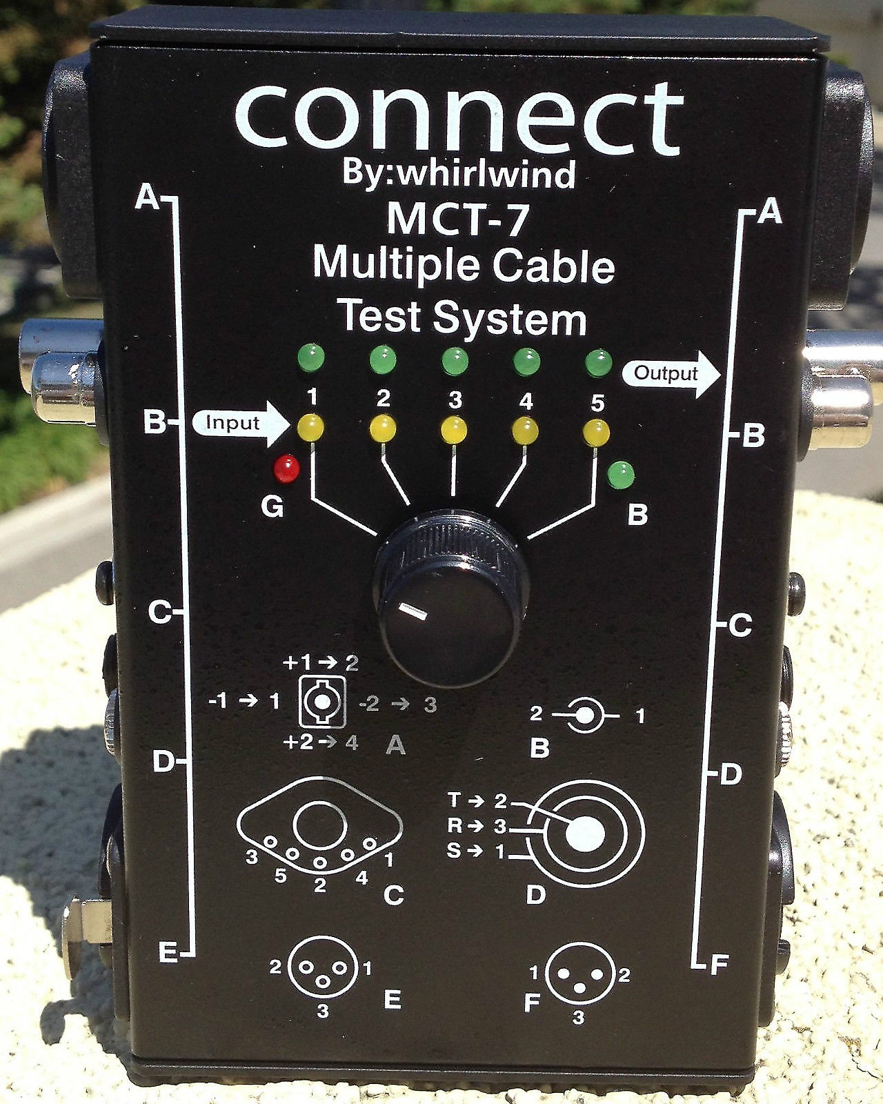 Whirlwind MCT-7 Multi-Connector Cable Tester | Reverb Canada