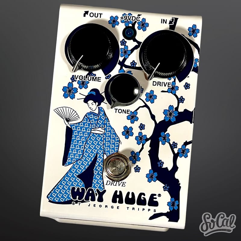 Way Huge WHE302G Geisha Drive (Rare Limited Edition) “Blue | Reverb