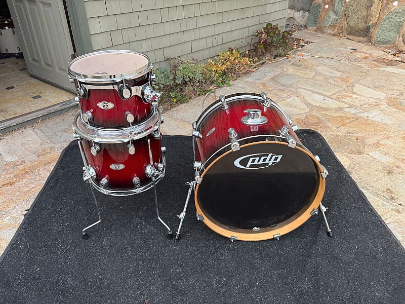 Pdp X7 Maple Drums Set Kit !!! 22x18.12x9.14x12 | Reverb