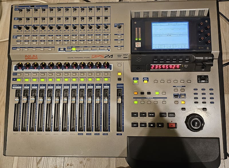 Akai DPS 24 mid 2000s - Silver Silent Operation with Solid | Reverb