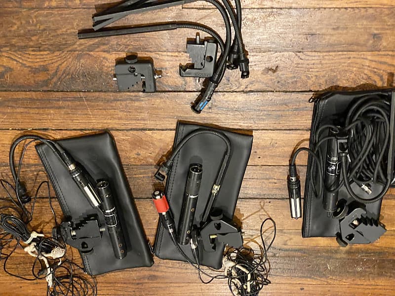 3 x Shure SM98 microphones and some extras. Drum & Studio | Reverb