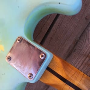 Fender Stratocaster - Daphne Blue (Hard Relic) | Reverb