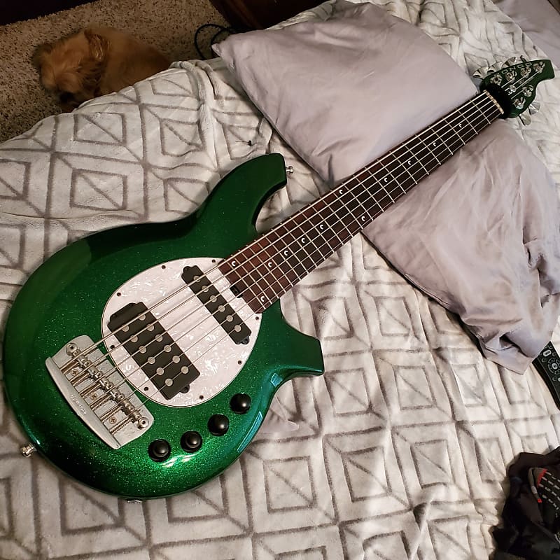 Music Man Bongo 6 HS Limited Edition 2013 Emerald Green | Reverb