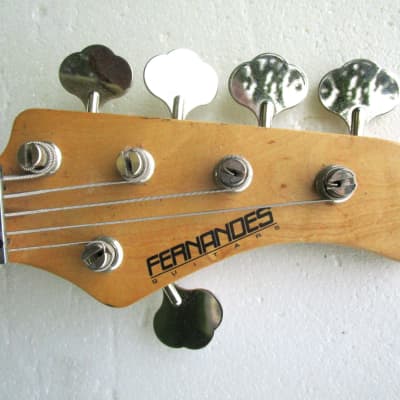 Fernandes Atlas 5 String Bass Guitar, 2011, 34" Scale, | Reverb