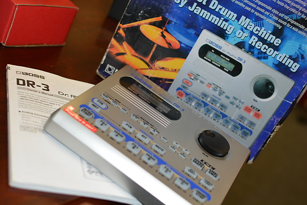 Boss DR-3 DR3 Dr. Rhythm Drum Machine Gray | Reverb