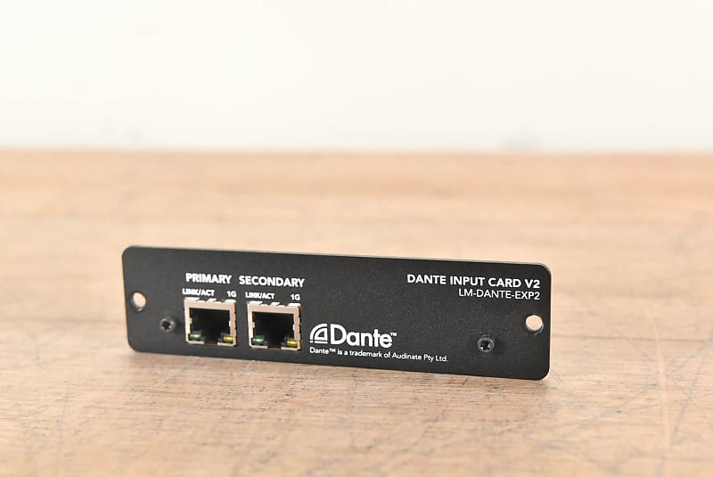 Digital Audio Labs LM-DANTE-EXP2 Dante Input Card CG004D6 | Reverb