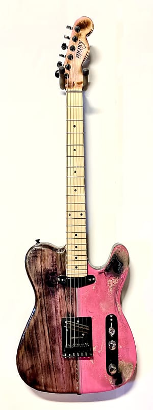 Moxy Guitars Tele 2022 Pink | Reverb