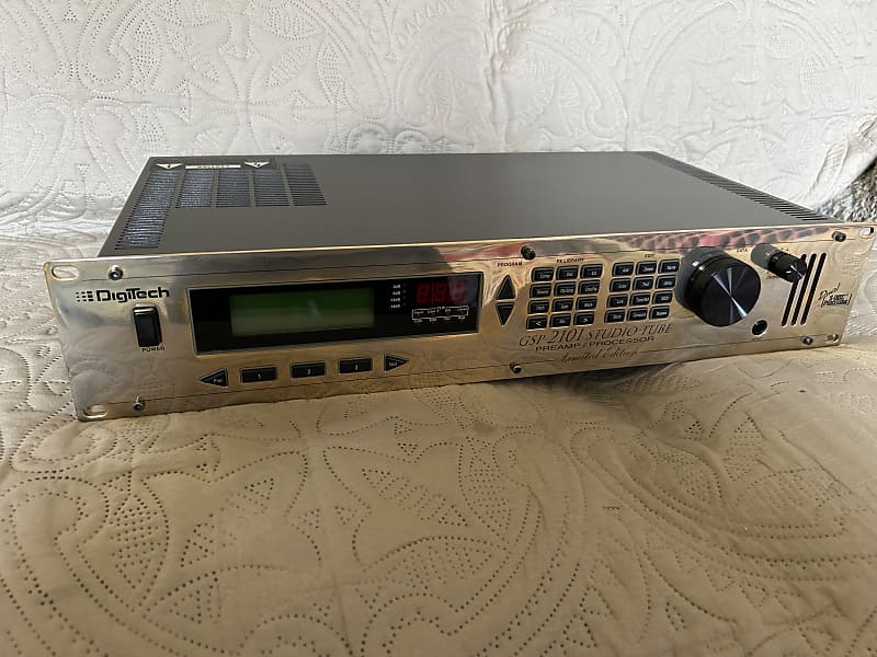 Rare GOLD Digitech 2101 Studio Valve Tube Preamp FX Processor | Reverb
