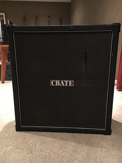 Crate 4x12 Guitar Cabinet 1980's | Reverb