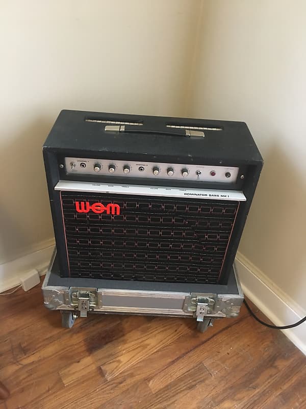 1973 WEM Watkins Dominator Bass MK I Guitar Tube | Reverb Australia