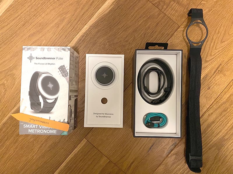 Soundbrenner Pulse Wearable Metronome - Black | Reverb