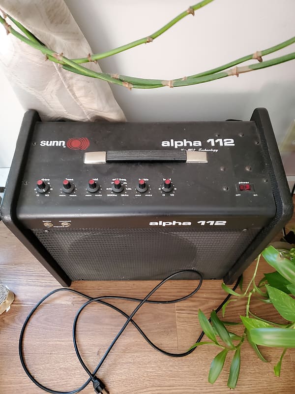 Sunn Alpha 112 1981 Black | Reverb