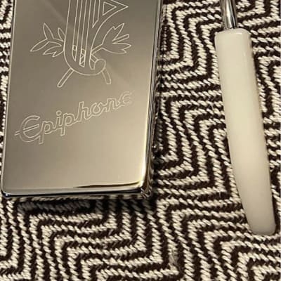 Engraved Custom Long Maestro Vibrola Vibrato Lyre Tailpiece | Reverb