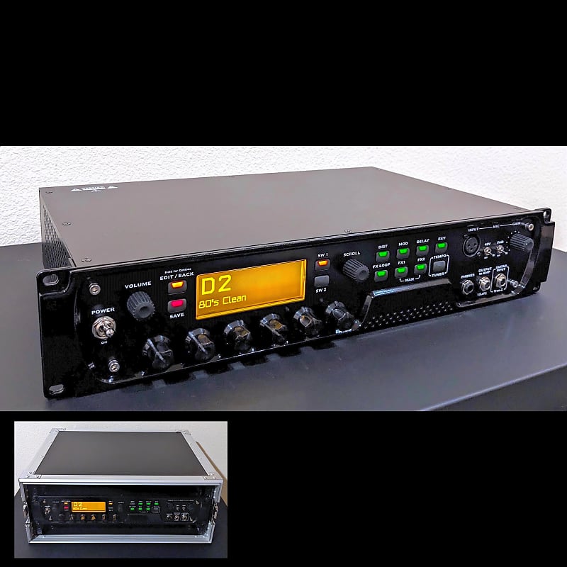 AVID Digidesign Eleven Rack *BLACK* with 4U Rack Case -- | Reverb