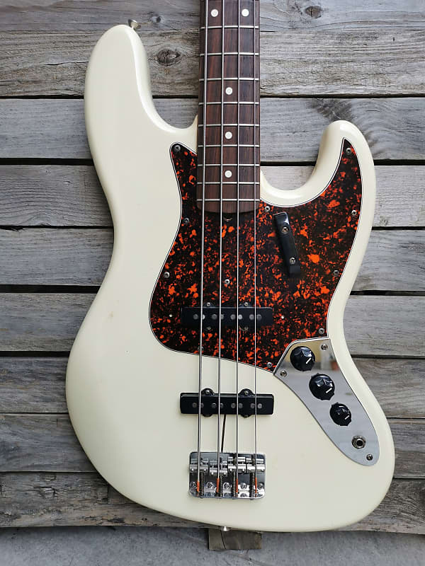 RIF 773 Fender Jazz Bass JV 1983 Olympic White JB62 | Reverb