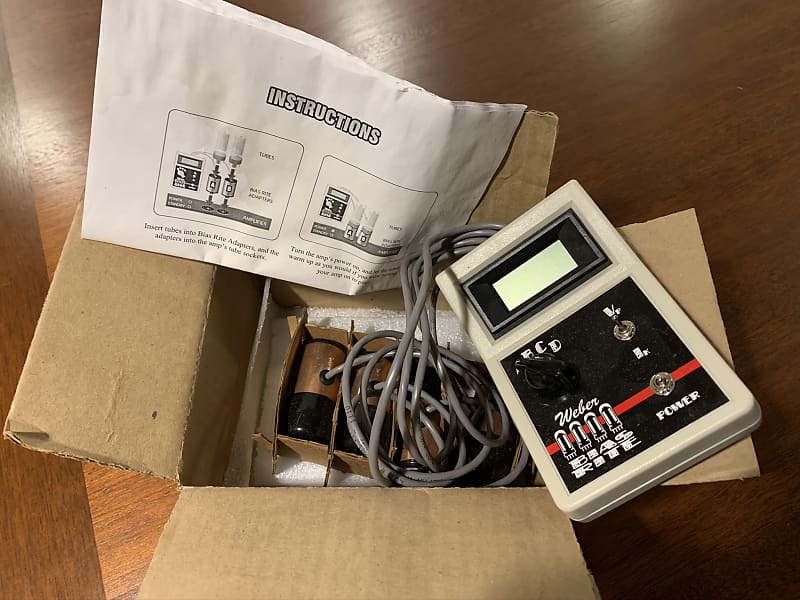 Ted Weber BR-4 Bias Rite Bias Meter Power Tube Tester | Reverb