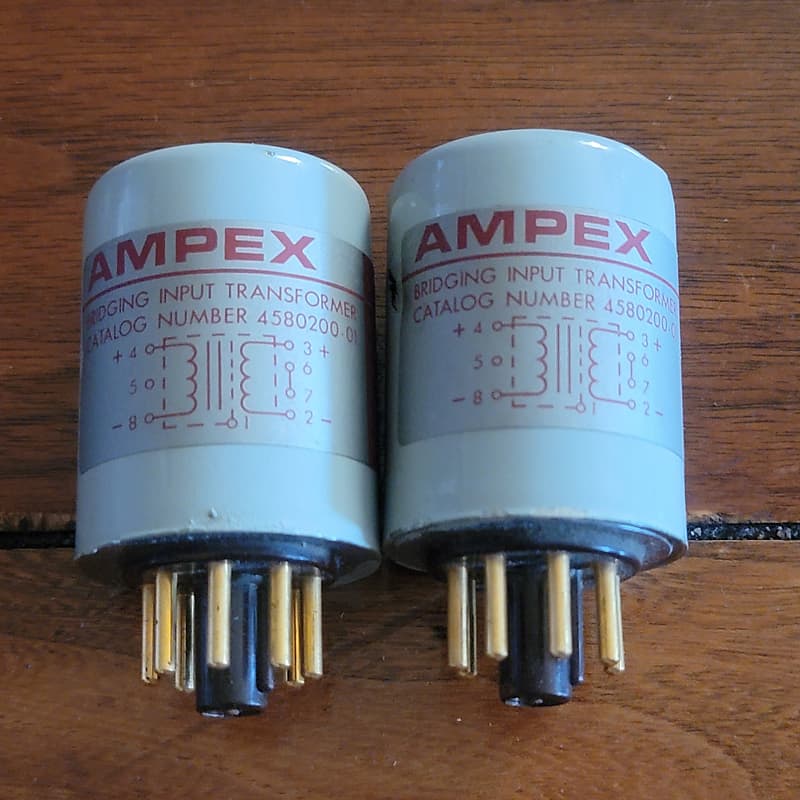 Ampex Input Bridging Transformer Lot Of 2 Cat # 4580200-01 | Reverb