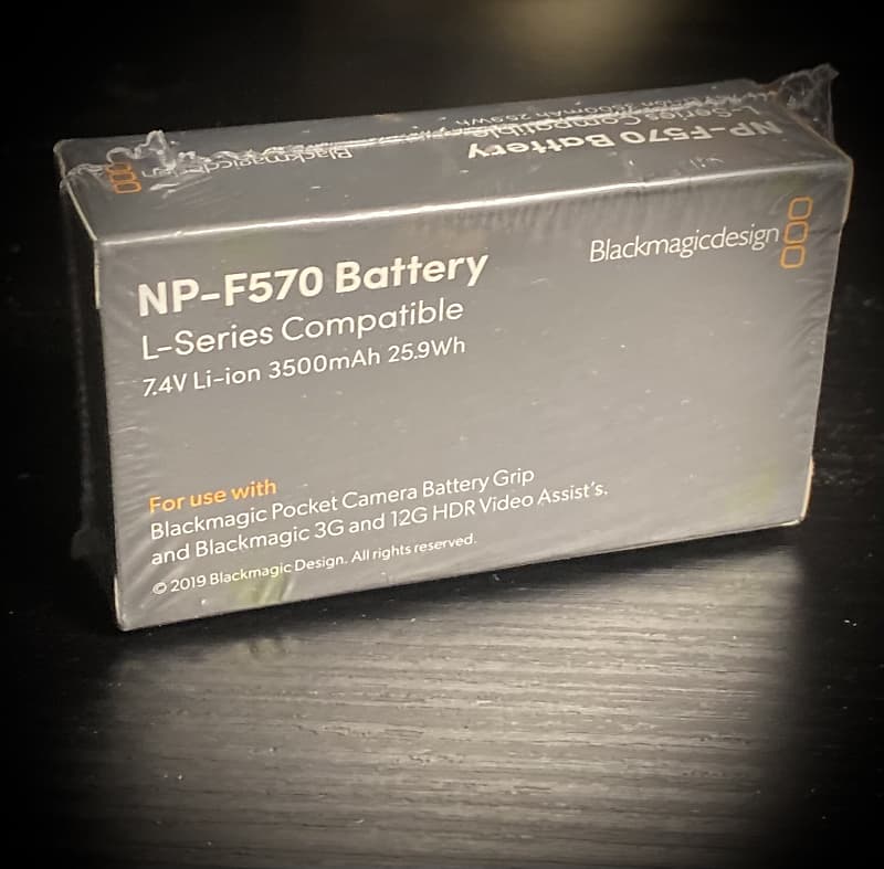 Blackmagic Design 3500mAh Li-Ion NP-F570 Battery | Reverb