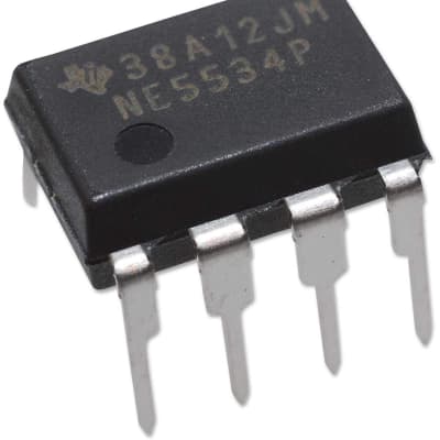 Texas Instruments NE5534P Low-Noise High-Speed Audio | Reverb
