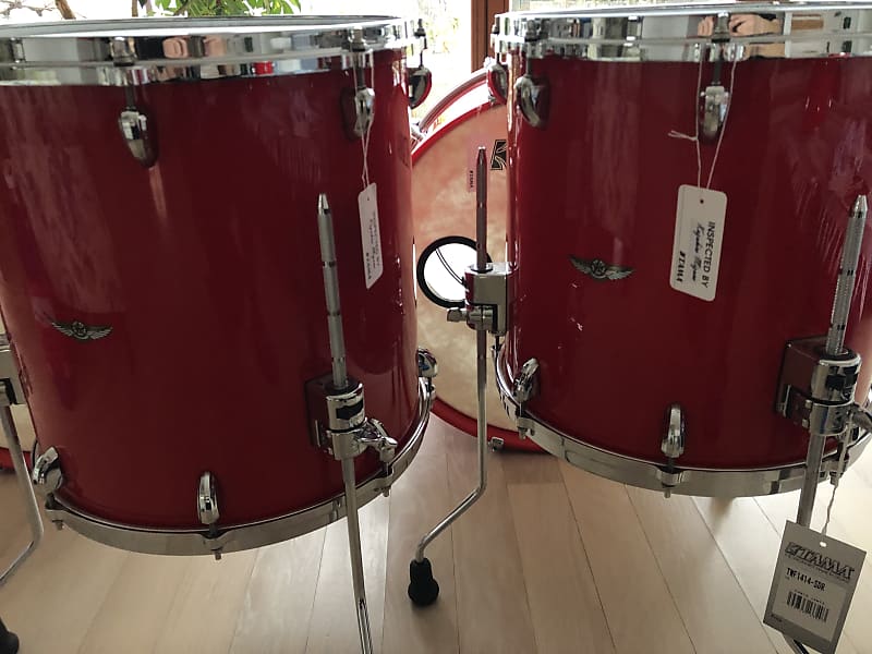 TAMA STAR WALNUT DOUBLE BASS DRUM SET | Reverb