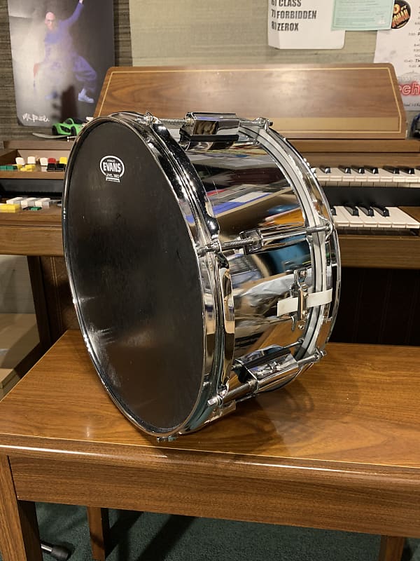 Pearl Export Series Snare 2010s - Chrome | Reverb