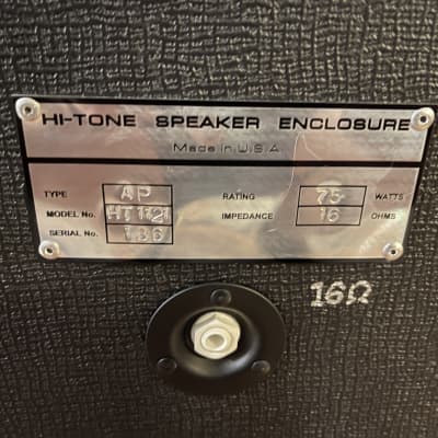 HI-TONE HT50 DR—Amplifier w/matching 1x12 cab | Reverb