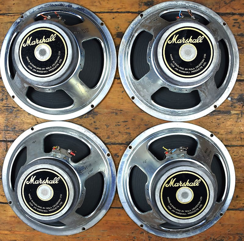 Only 2 left! Pair (2x ) Marshall label Celestion G12-65 T3120 | Reverb