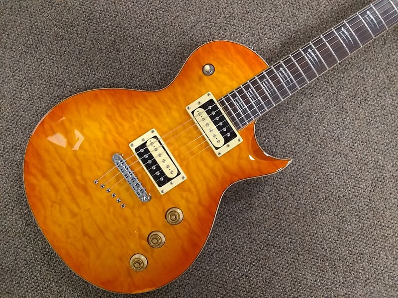 Mitchell MS400 Honeyburst Quilt | Reverb