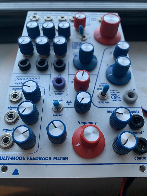 Buchla Dynamic Resonant filter model 4020 2019 Grey blue red | Reverb