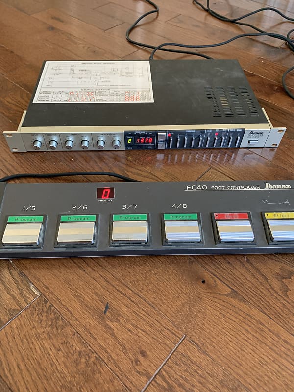 Ibanez DMD2000 with FC40 foot controller | Reverb