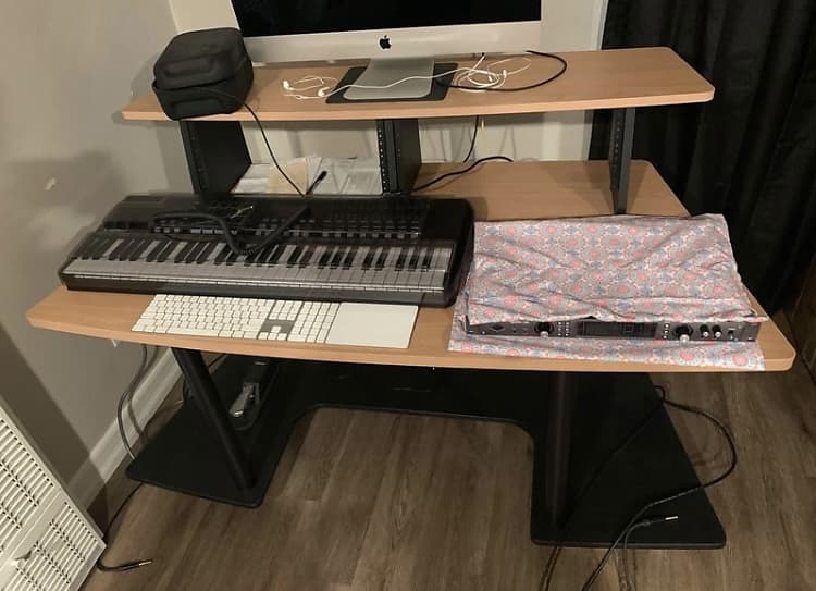 StudioRTA Creation Station Maple Producer Table | Reverb