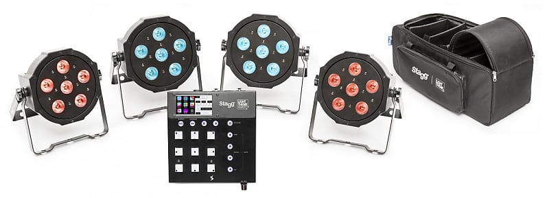 Stagg Light Theme Professional Complete Starter DJ Lighting | Reverb