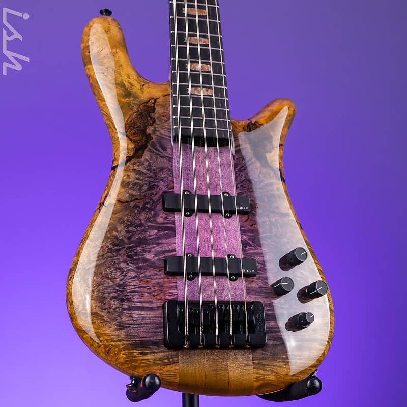 Spector USA NS-5 Purple Tiger Burst | Reverb