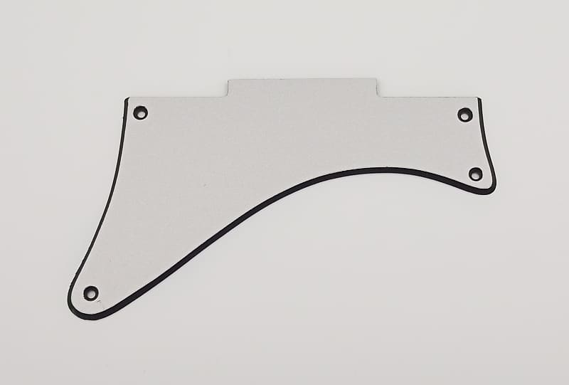silver aluminium pickguard for FRAMUS tennessee guitar | Reverb