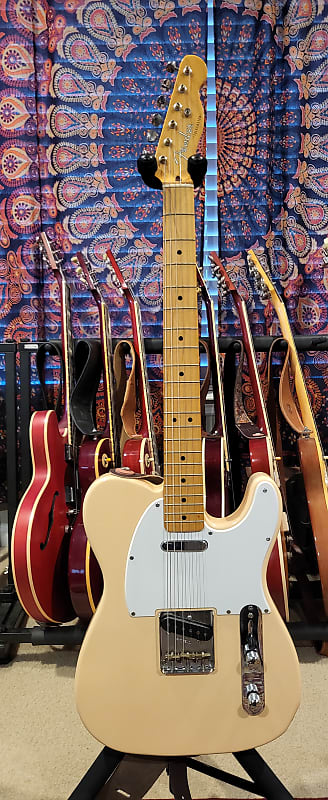 Partscaster Telecaster Custom 2010's - Vintage White | Reverb