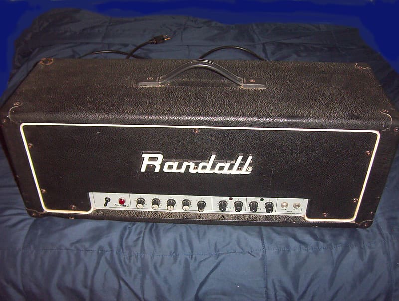 Randall RG100 ES 150 watts 1980's Black tolex | Reverb