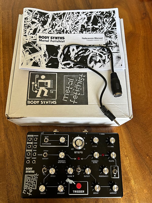 Body Synths Fetishist Desktop Percussion Synthesizer 2024 - | Reverb