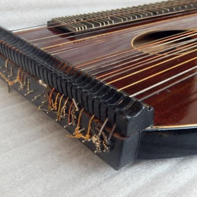 Antique 32 Strings Zither Auto-harp "CARL ARNBERGER" Nr.13 | Reverb